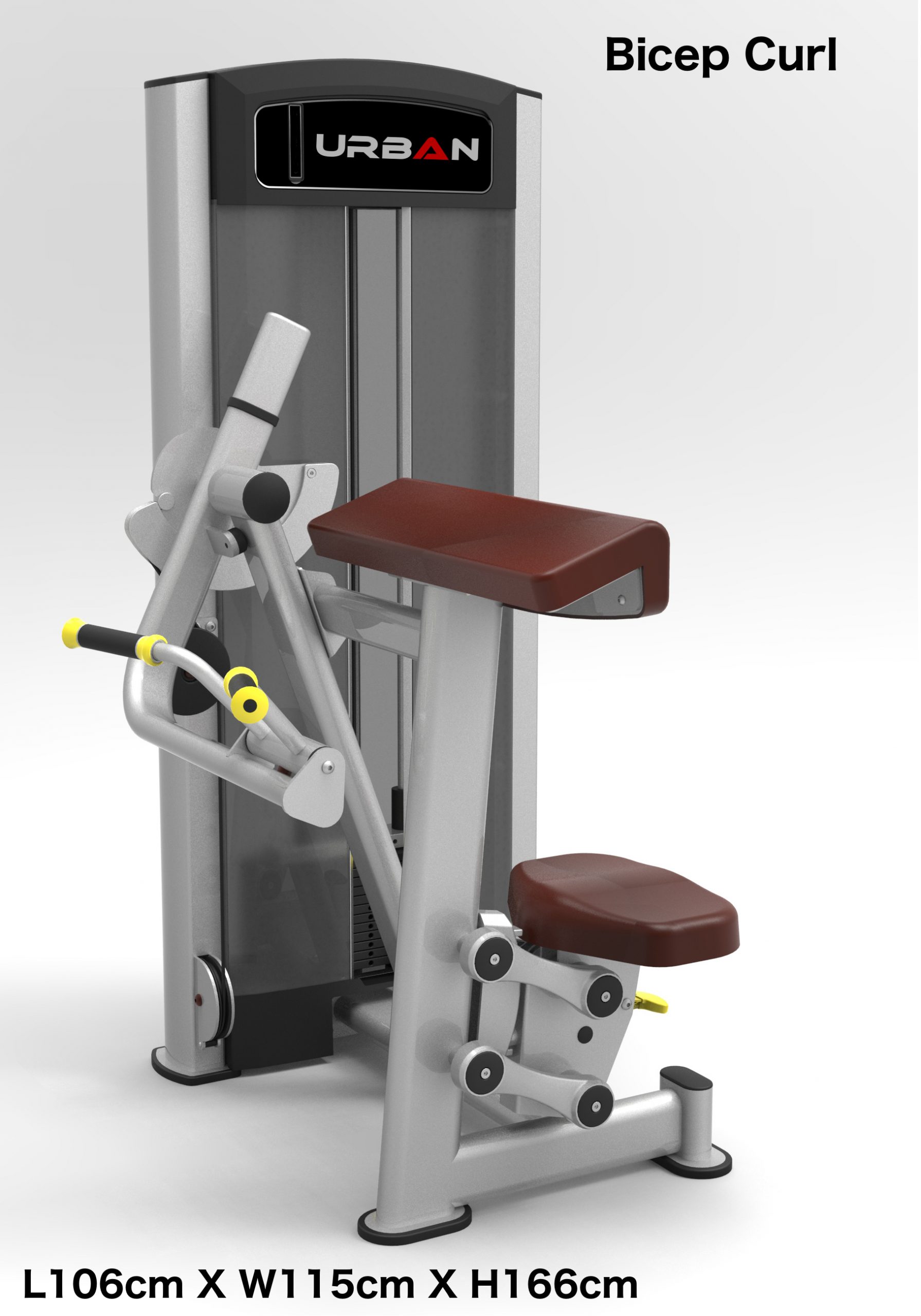 Urban Kudos Series Bicep Curl Machine - Gym Mart